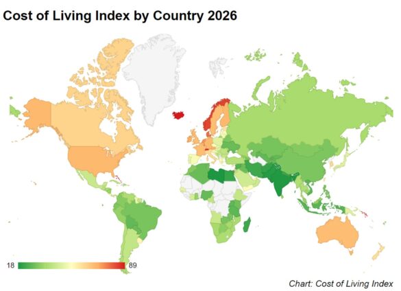 Global Cost of Living Rankings 2026: Bermuda Tops the List! | The ...